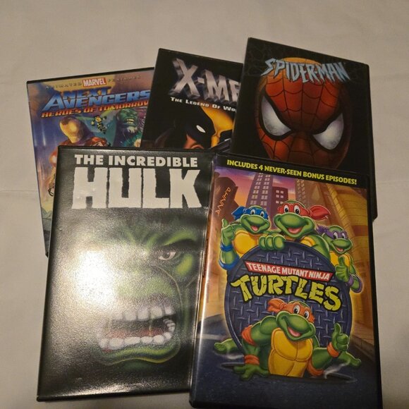 Media | Marvel And Tmnt Dvd Collection | Poshmark